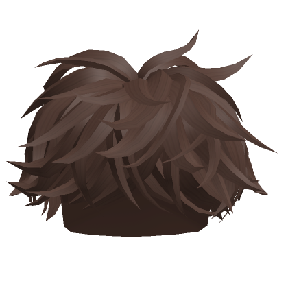 Brown Fluffy Middle Swept Hair | Roblox Item - Rolimon's