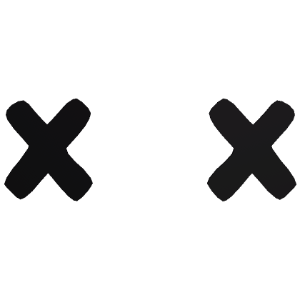 😊 X Eyes (3D) 😊 | Roblox Item - Rolimon's