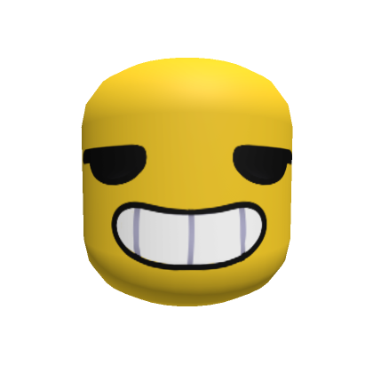 Smug Face Mask Yellow | Roblox Item - Rolimon's