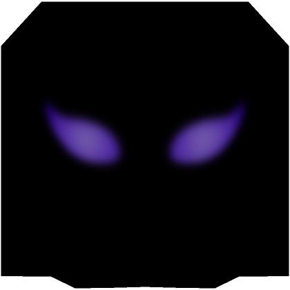 2D Dominus Eyes - Dark Purple (Deadly) | Roblox Item - Rolimon's