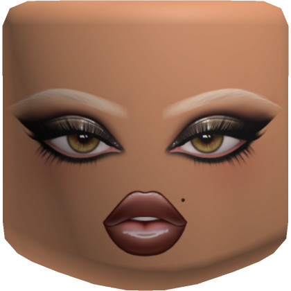 90s Neutral Glossy Makeup Mask | Roblox Item - Rolimon's