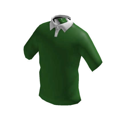 Green Casual Polo Shirt | Roblox Item - Rolimon's