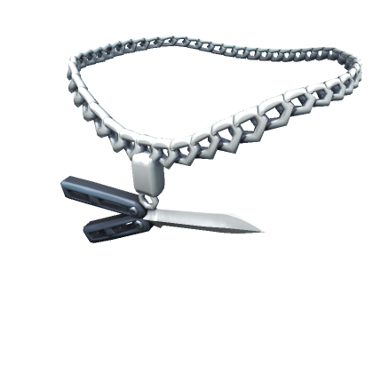 Silver Balisong Chain | Roblox Item - Rolimon's