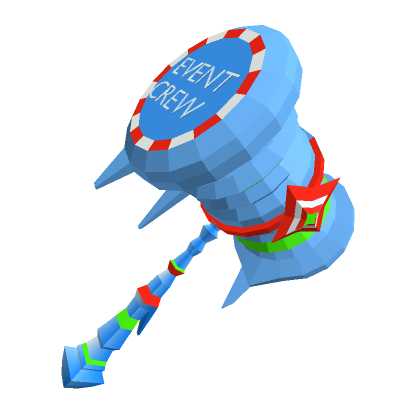 The Roblox Event Crew Christmas Hammer 2023 | Roblox Item - Rolimon's