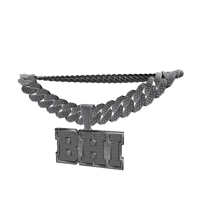 ICED OUT SILVER BHl CHAIN [1.0] | Roblox Item - Rolimon's
