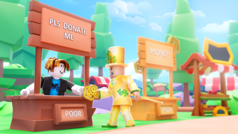 PLS DONATE BUT INFINITE ROBUX 💸 | Roblox Game - Rolimon's