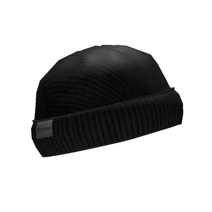 Black Knit Beanie | Roblox Item - Rolimon's