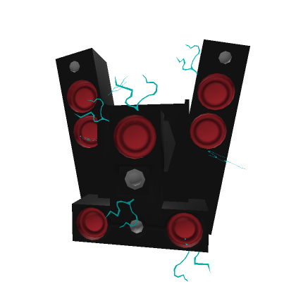 Big Broken Red Speaker Head | Roblox Item - Rolimon's