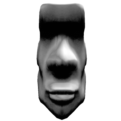Black & White Chad Moai | Roblox Item - Rolimon's