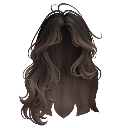 Messy Wavy Hairstyle(Black&Brown) | Roblox Item - Rolimon's