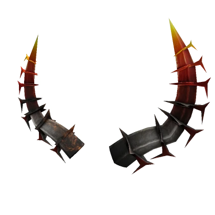 Fiery Horns of the Netherworld | Roblox Limited Item - Rolimon's