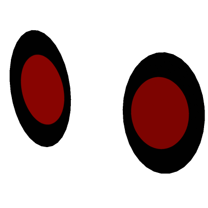 Mini Dark Cartoon Eyes - Red | Roblox Item - Rolimon's