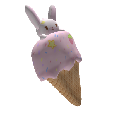 Cute Sugar Bunny Ice Cream | Roblox Item - Rolimon's