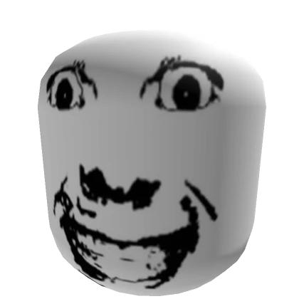 Scary Smile Face (big head) | Roblox Item - Rolimon's