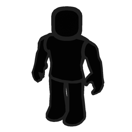 (ROBLOX Boy) Black Outline Full Avatar Aura | Roblox Item - Rolimon's