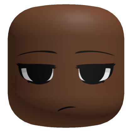 Resting Face - Dark Brown | Roblox Item - Rolimon's