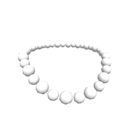 collier de chaîne de perles - Roblox