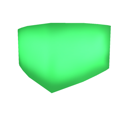 Green Glowing Robot Visor | Roblox Item - Rolimon's