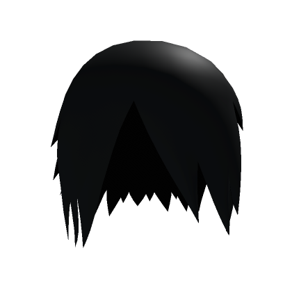 Adult Black Rouge Ninja Hair | Roblox Item - Rolimon's
