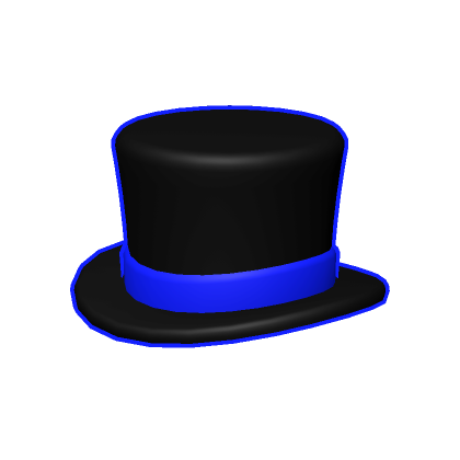 Cartoony Blue Top Hat | Roblox Item - Rolimon's