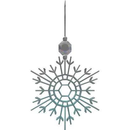 Gradient Snowflake Earrings | Roblox Item - Rolimon's