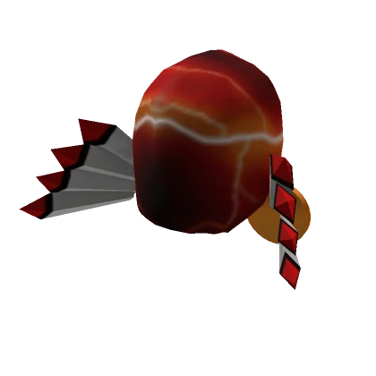 Light Red Lightning Dominus | Roblox Item - Rolimon's