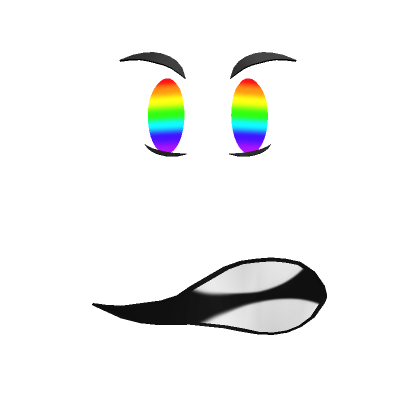 Maniacal Madness Face - Rainbow (Glows) | Roblox Item - Rolimon's
