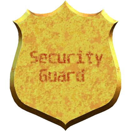 Security Guard Badge | Roblox Item - Rolimon's