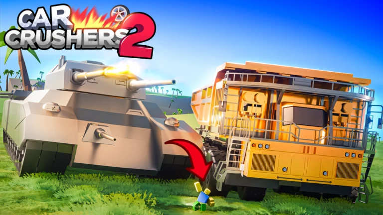 [GIANTS💥] Car Crushers 2 - Physics Simulation | Roblox Game - Rolimon's