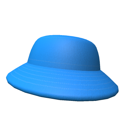 trendy blue bucket hat | Roblox Item - Rolimon's