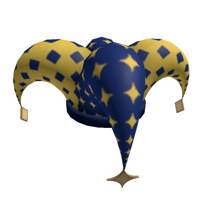 Blue Yellow Jester Hat | Roblox Item - Rolimon's
