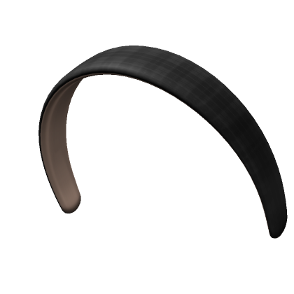 Black Plaid Headband's Code & Price - RblxTrade