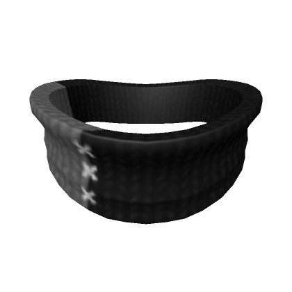 🍀Patched Knit Neck Warmer(Black) | Roblox Item - Rolimon's
