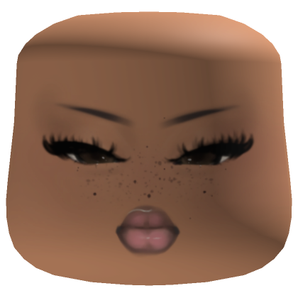 Maquillage de poupée de vison Cheeks Head Nougat Skin Tone - Roblox