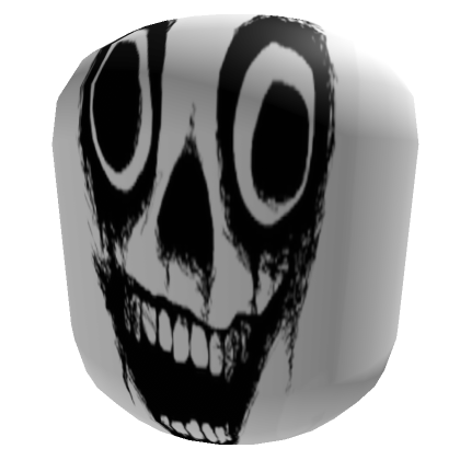 Cursed Scary Face (Big Head) | Roblox Item - Rolimon's