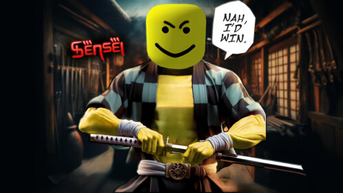 ⛩️ Làm Katanas và chứng minh Sensei sai - Roblox