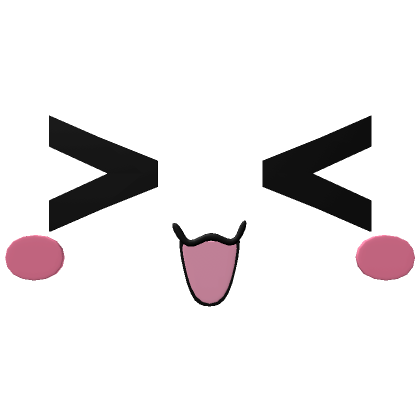 ɞ | (3D) kawaii excited face | Roblox Item - Rolimon's