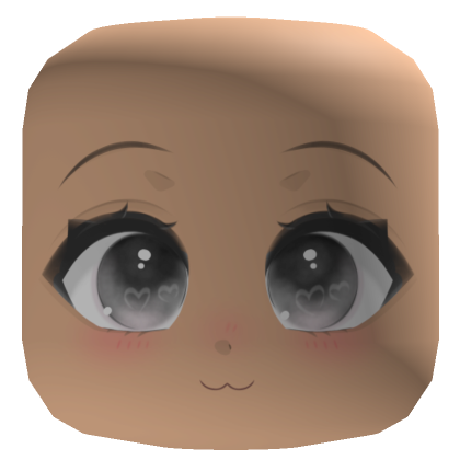 kawaii chibi happy blush face | Roblox Item - Rolimon's