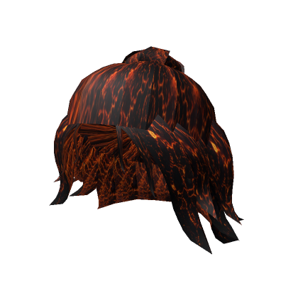 Lava Samurai Hair | Roblox Item - Rolimon's