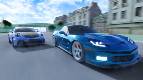 Eight Driver Car Racing - Roblox