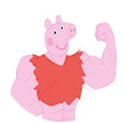 Buff Peppa Pig - Roblox