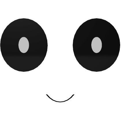 Cute Happy Cartoon Face 3D (Default Head) | Roblox Item - Rolimon's