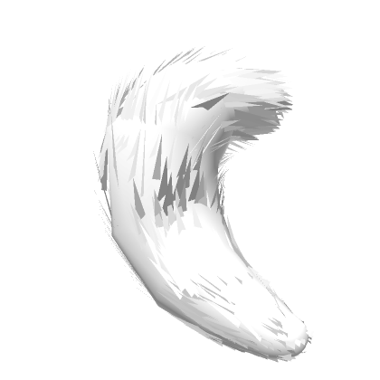 White Poofy Tail | Roblox Item - Rolimon's
