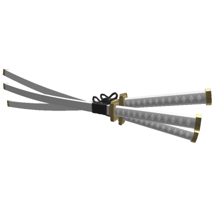 White Triple Katana | Roblox Item - Rolimon's
