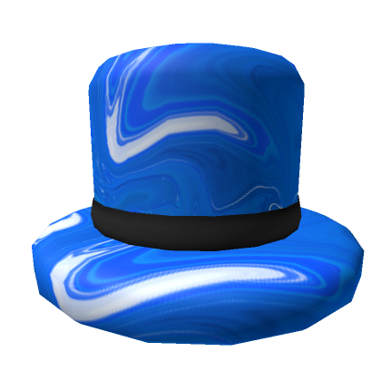 Blue Liquid Top Hat | Roblox Item - Rolimon's
