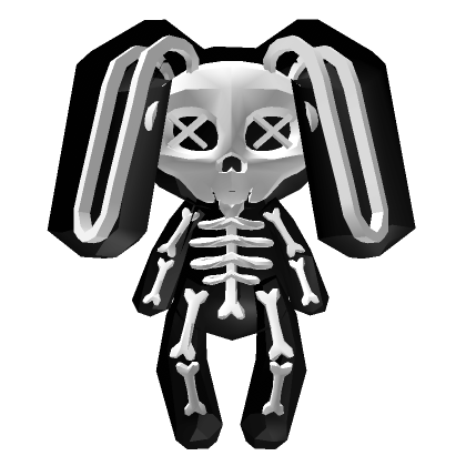 Skeleton Bunny Backpack | Roblox Item - Rolimon's