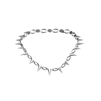 Collar de Metal Pesado en Plata 1.0 - Roblox