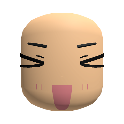 Light Skin Nervous Happy Mask🤗 | Roblox Item - Rolimon's