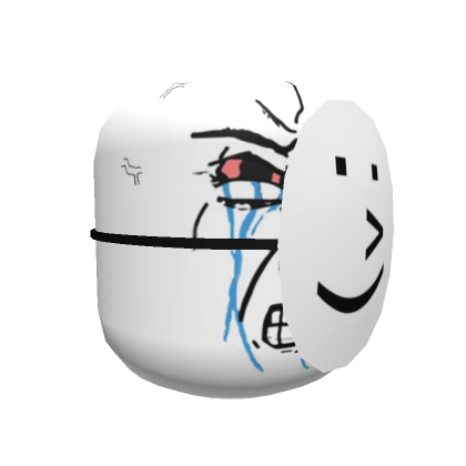 Crying Wojak Happy Mask | Roblox Item - Rolimon's