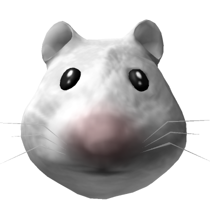 Hamster head(white) | Roblox Item - Rolimon's
